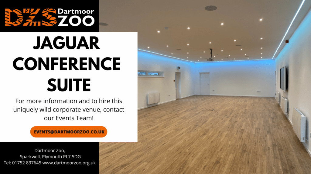 FREE HALF DAY CONFERENCE VENUE HIRE - Dartmoor Zoo